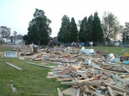 Hurricane Isabel ~~ Colonial Beach, Virginia